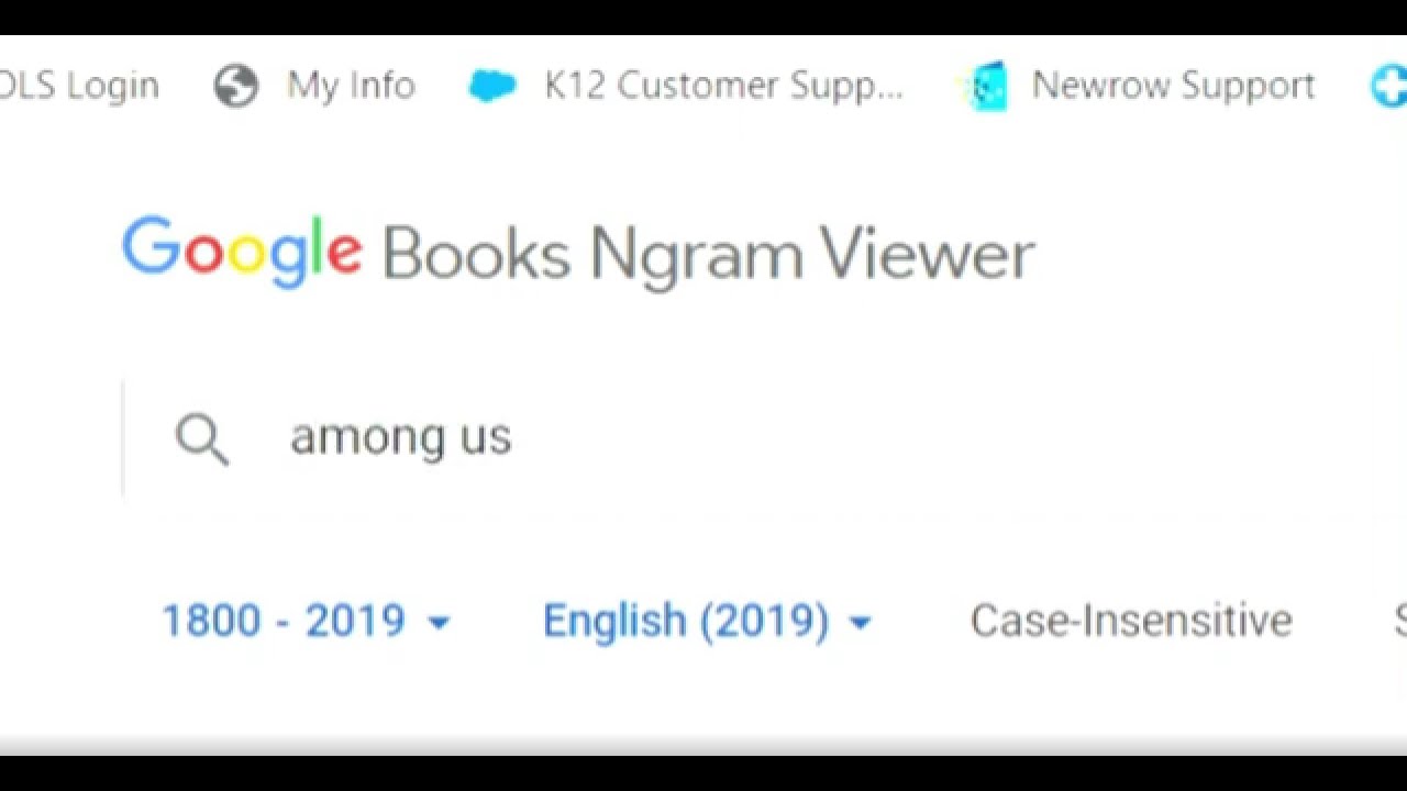 Among us in 1842 (Google Ngram meme) - YouTube