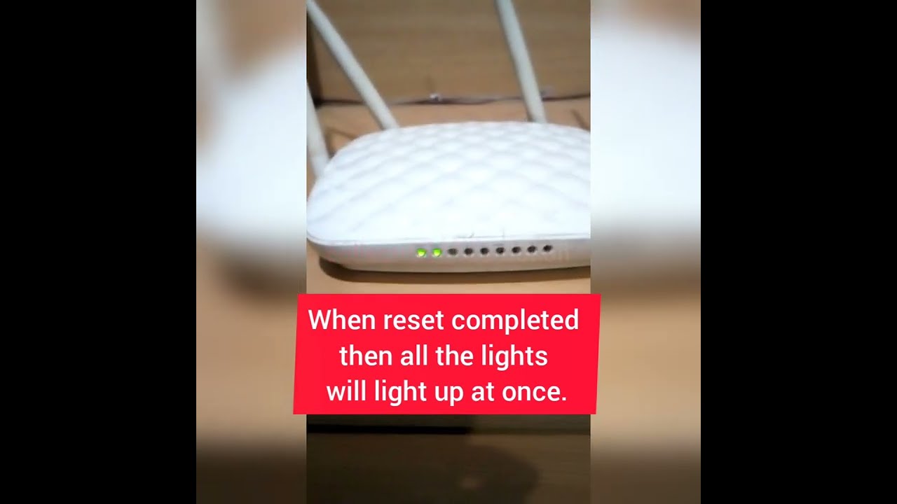 How to reset Tenda 450 coverage wireless router FH 456 | Default ...