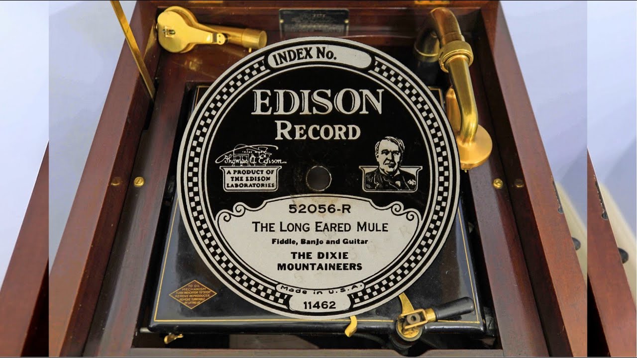 Fiddle, Banjo and Guitar, "The Long Eared Mule", The Dixie Mountaineers ...