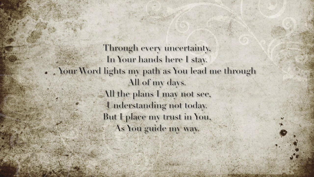 Guide My Way - YouTube