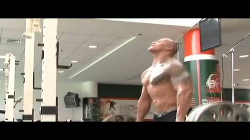 WWE The Rock Training Video - YouTube