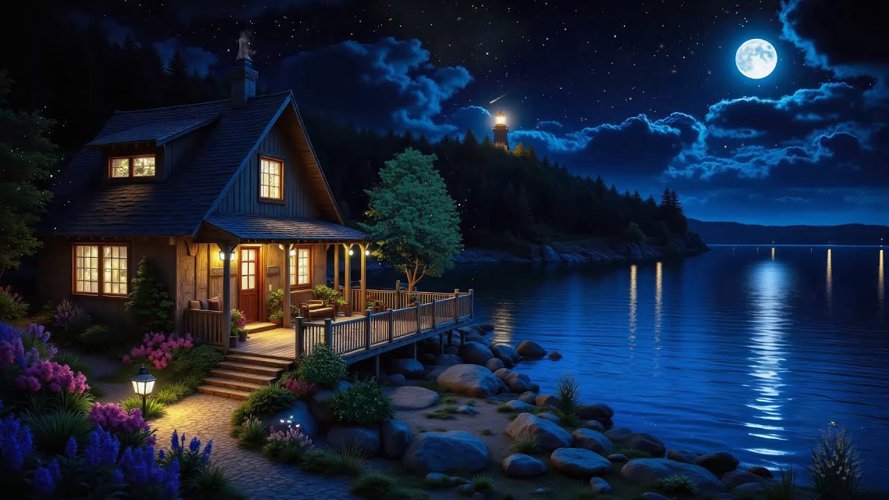 Calm Night Piano Music 🌙 Relax Your Body, Quiet Your Mind & Enjoy ...
