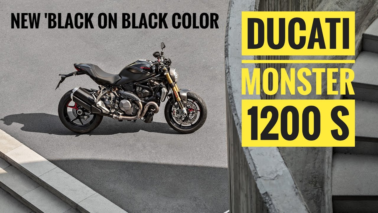 New attractive color scheme|Ducati Monster 1200S - YouTube