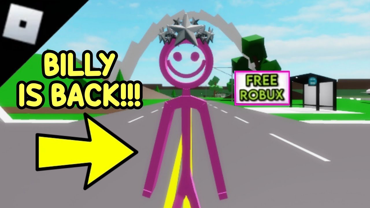 BILLY IS BACK! HOW TO GET BILLY ON ROBLOX FOR FREE!!! 😱🤩 - YouTube