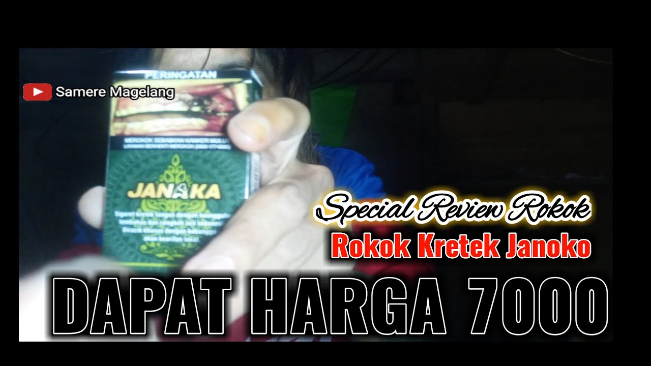 REVIEW + UNBOXING ROKOK JANAKA - YouTube