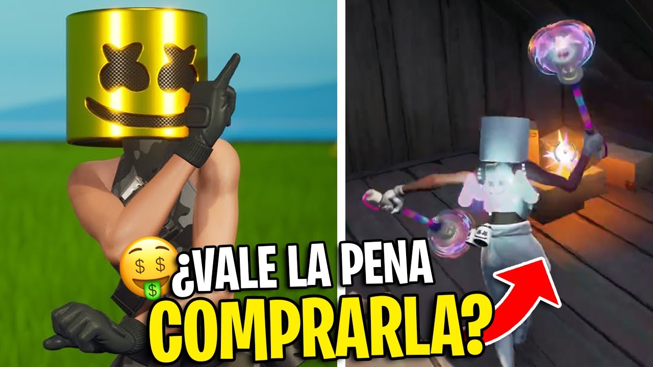 ¿VALE la PENA COMPRAR la SKIN de *MARSHA* en FORTNITE 💵 GAMEPLAY Y ...