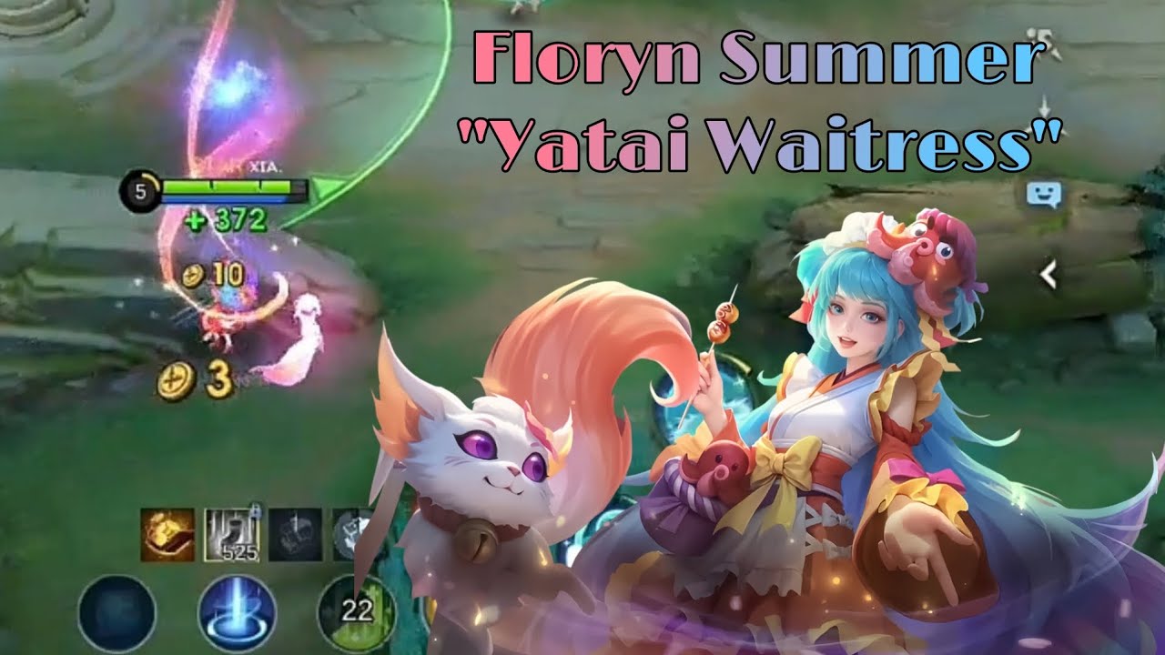 Review skin terbaru Floryn "Yatai Waitress", worth to buy di promo ...