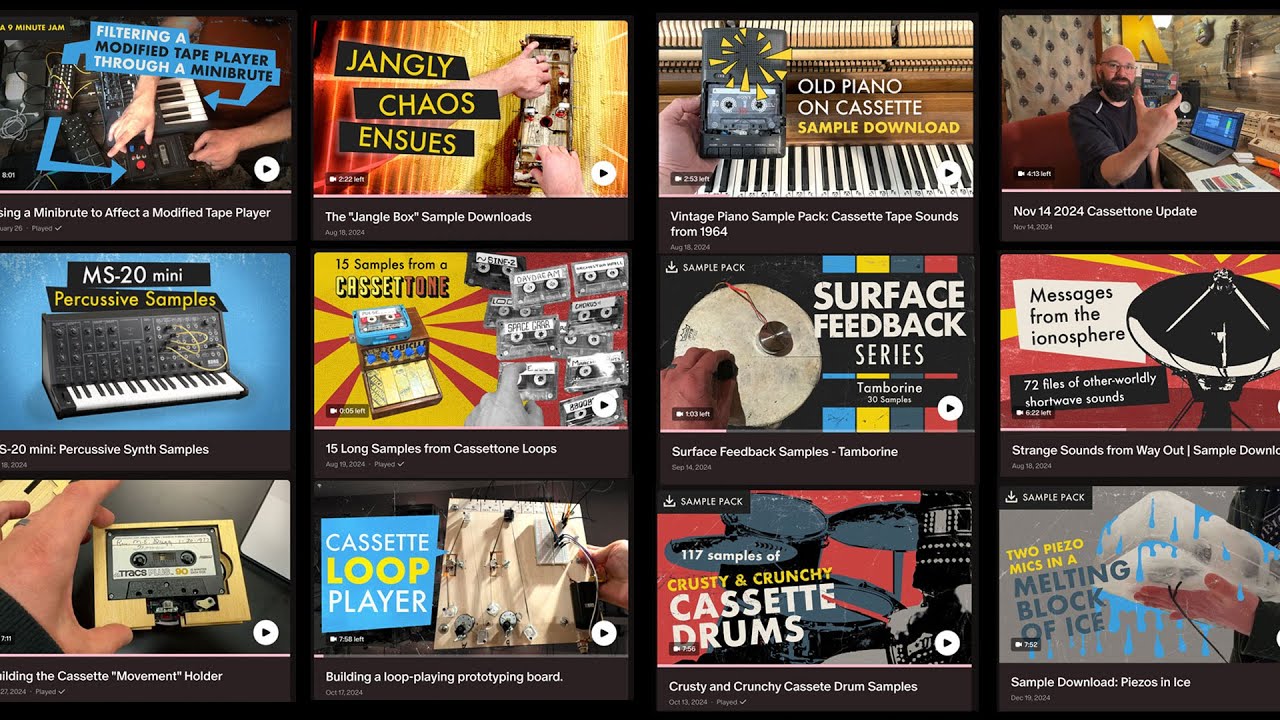 A Treasure Trove of DIY Audio Projects | Experimental Music Production ...
