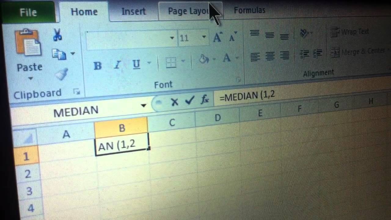 Tutorial para sacar la Media en Excel - YouTube
