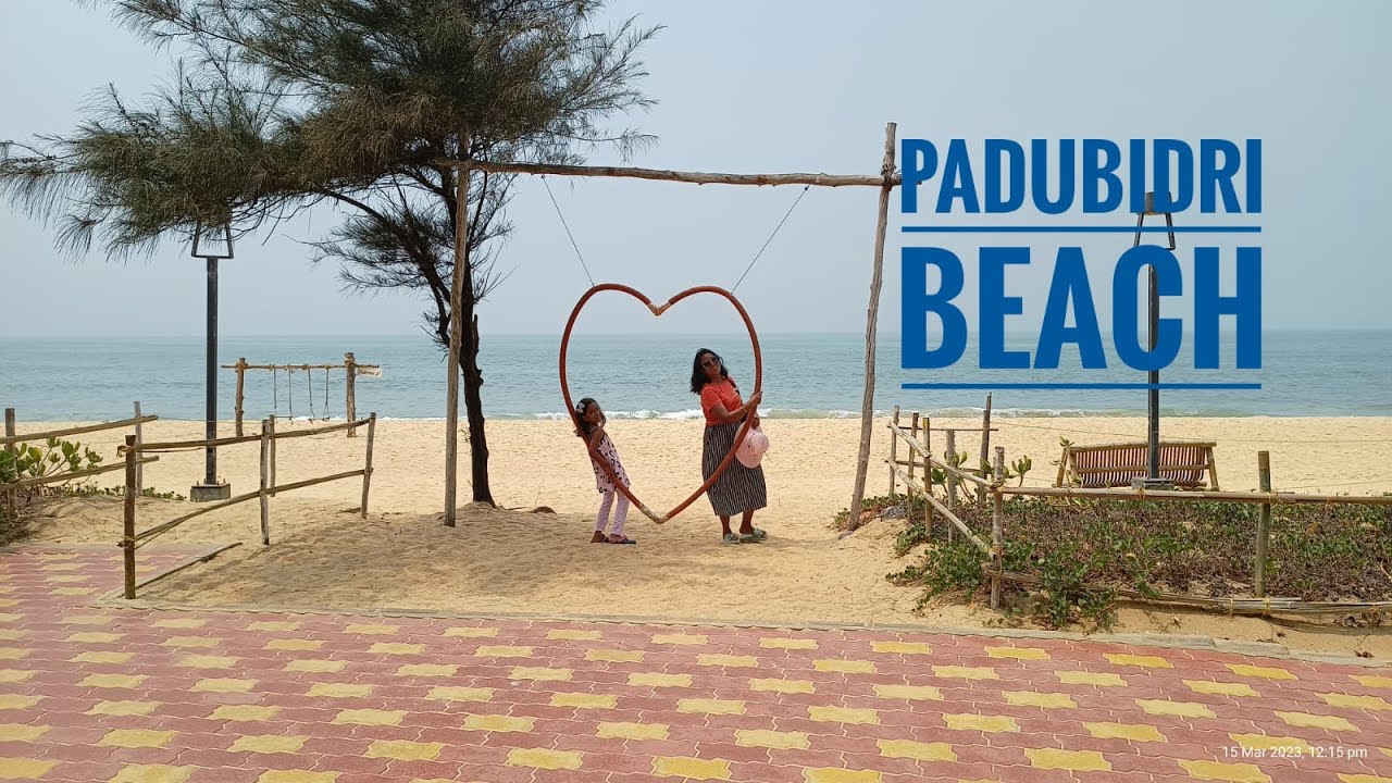 Padubidri Beach, Udupi Blue Flag Golden Sand| Cleanest Beach - YouTube