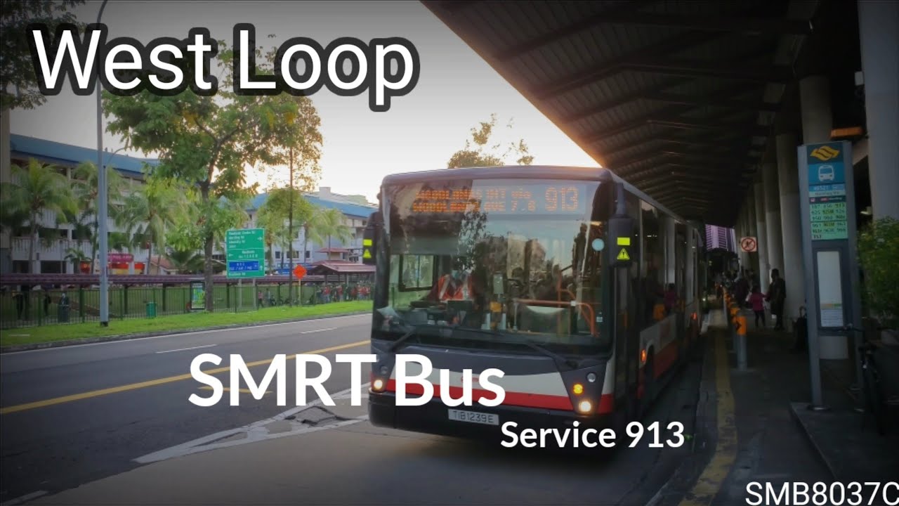 SMRT Bus Service 913 [Mercedes-Benz O405G (Hispano Habit) (Euro II ...