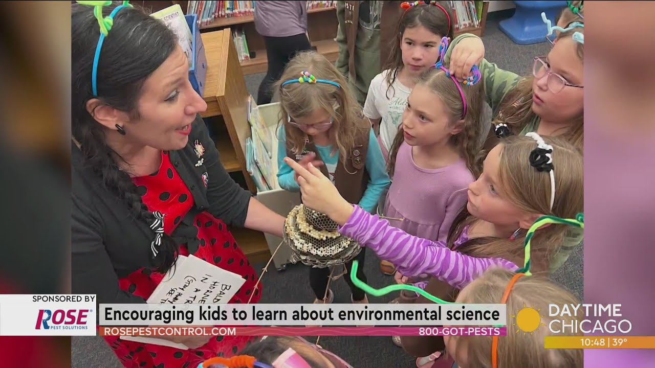 Encouraging kids to learn about environmental science - YouTube
