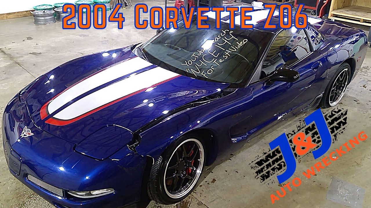 2004 Chevrolet Corvette Z06 Commemorative Edition Part Out Test Video ...