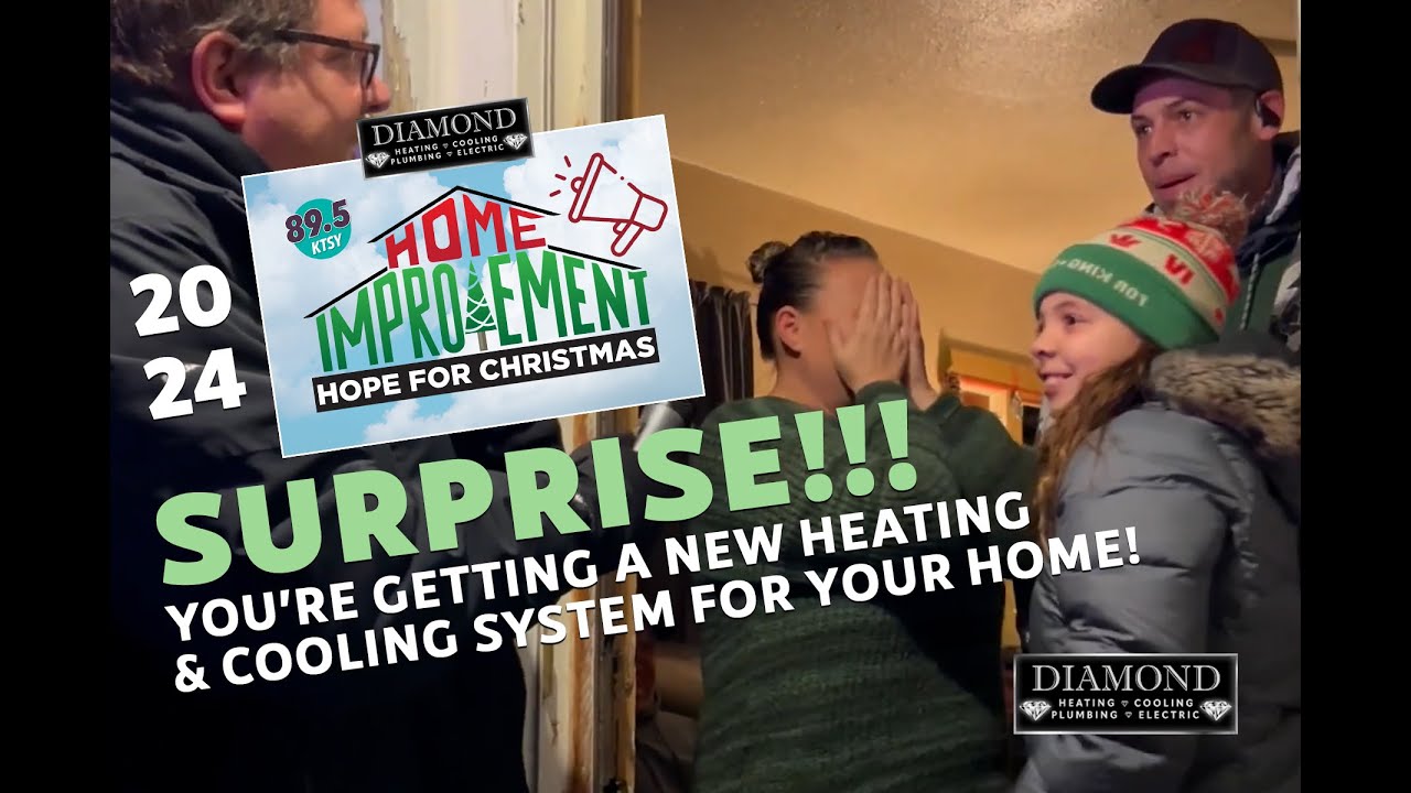 SURPRISE! Here's A New Heating & Cooling System For Christmas! (KTSY ...