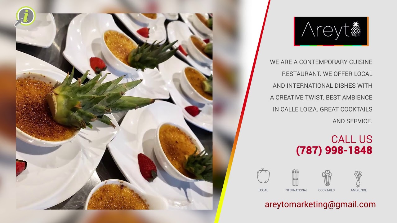 Areyto By Chef Jason Gonzalez - YouTube