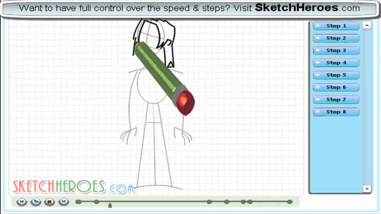 How to draw -Draw Alejandro - (Total Drama World Tour) -- drawing ...