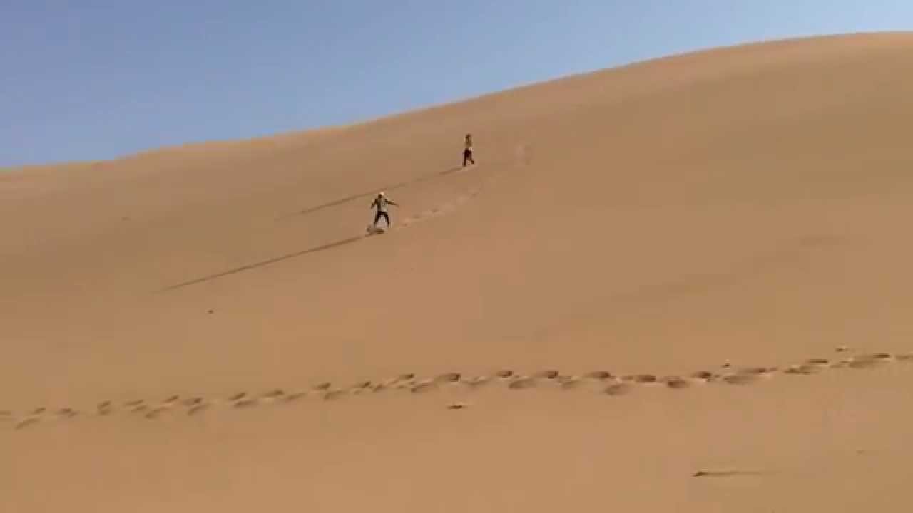 Sand mountain, Badar Saudi arabia - YouTube