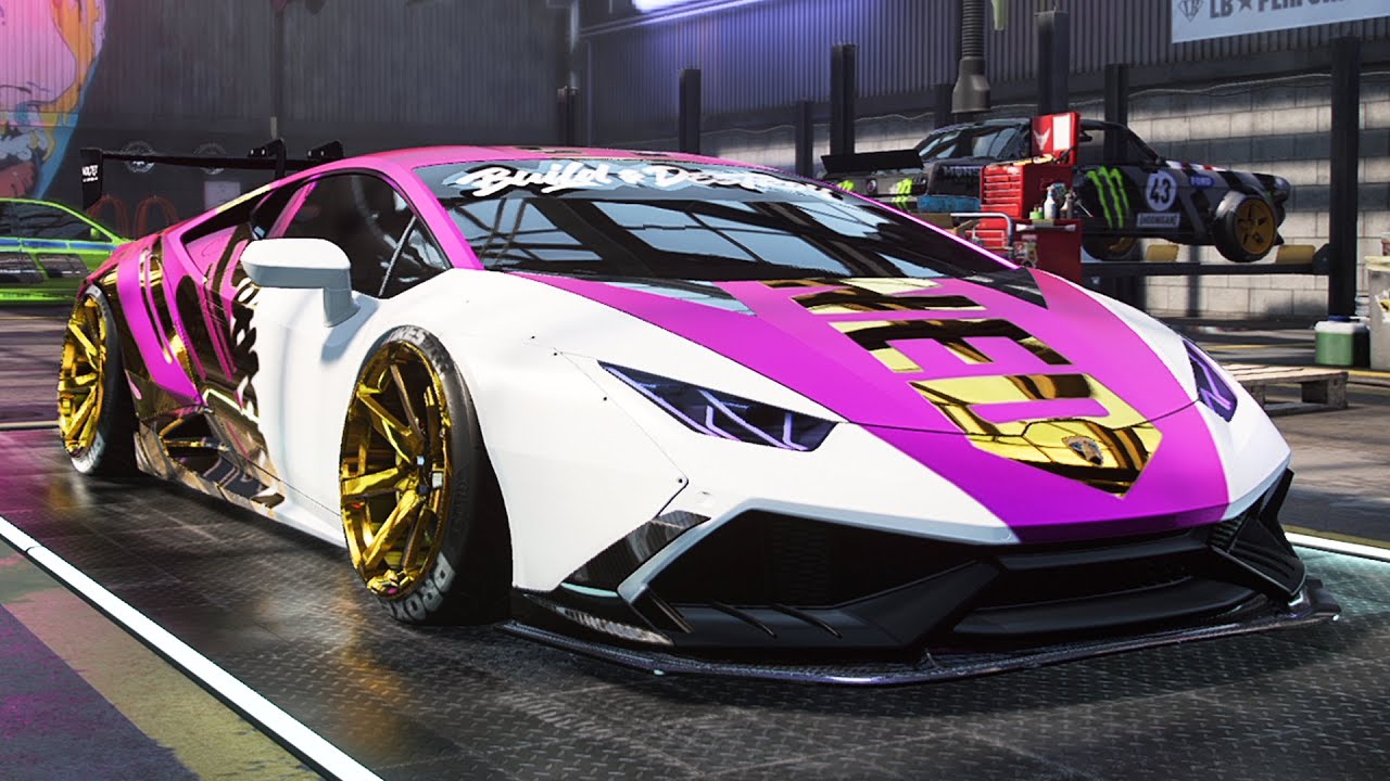 Lamborghini Huracan customization and decals - Need for Speed Heat ...