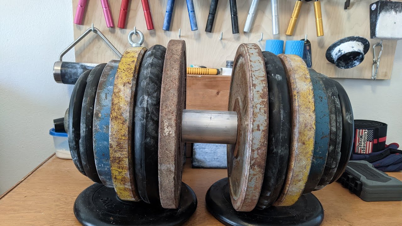 I made a Thomas Inch tribute dumbbell! - YouTube