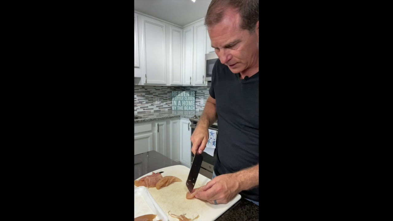 Removing Tendon from Chicken Tender- Crash Course Cooking with Chef ...