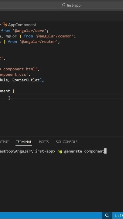 Components in Angular🔥🔥... #shorts #short #coding #angular #programming - YouTube