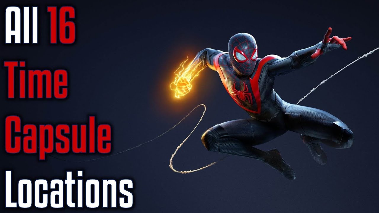 ALL TIME CAPSULE LOCATIONS - Spider-Man: Miles Morales - YouTube