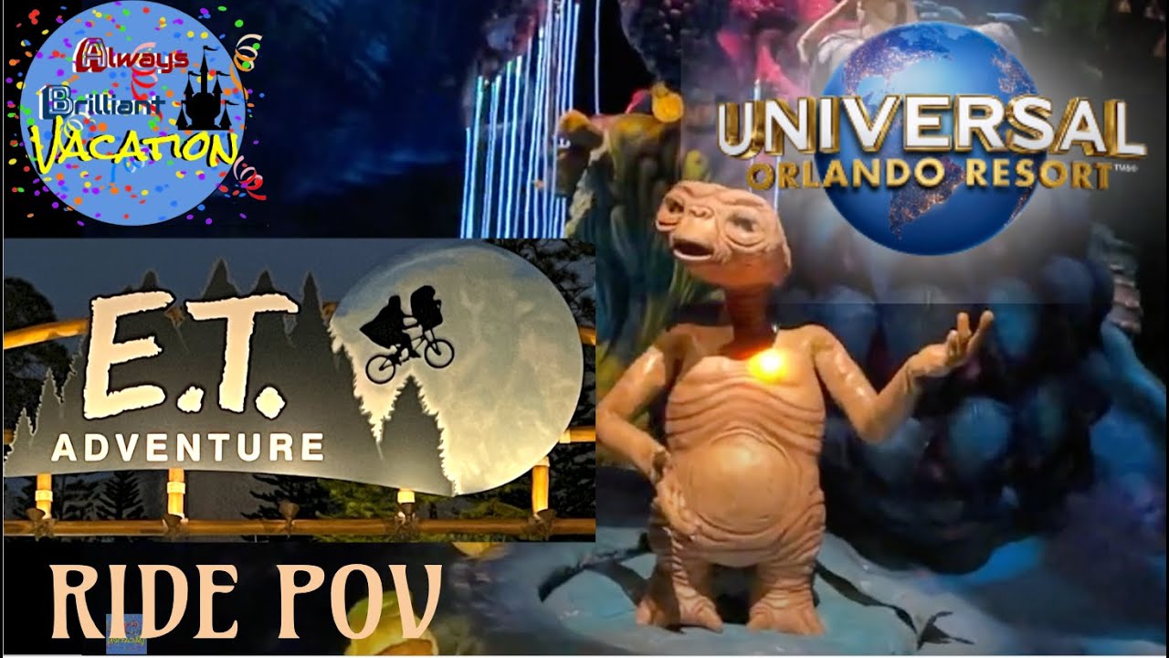 E.T. Adventure - Universal Studios Florida Full Ride POV - YouTube