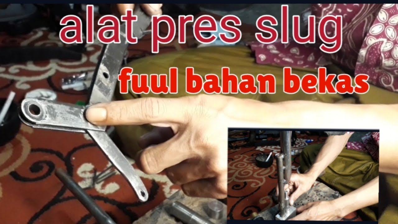 Hand Press untuk cetak mimis slug// alat cetak slug// fuul barang bekas ...