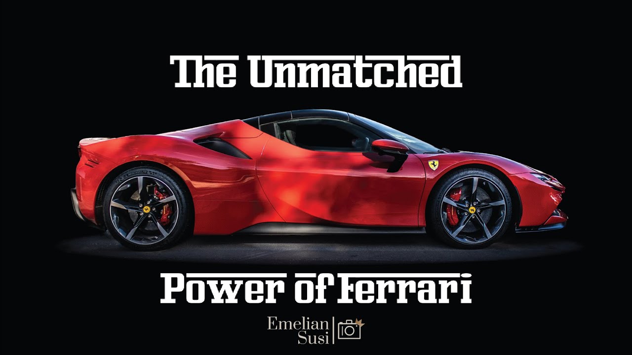 The Unmatched Power of Ferrari | Canon M50 Mark II - YouTube