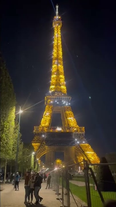 Eiffel Tower @ Night…#paris #shorts #eiffeltoweratnight - YouTube