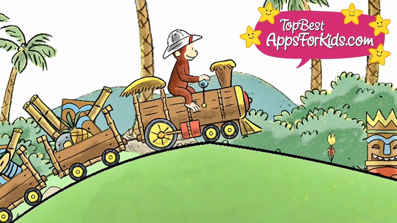 Curious George Train Adventures 🐵 Top Best Apps For Kids 🚂 - YouTube