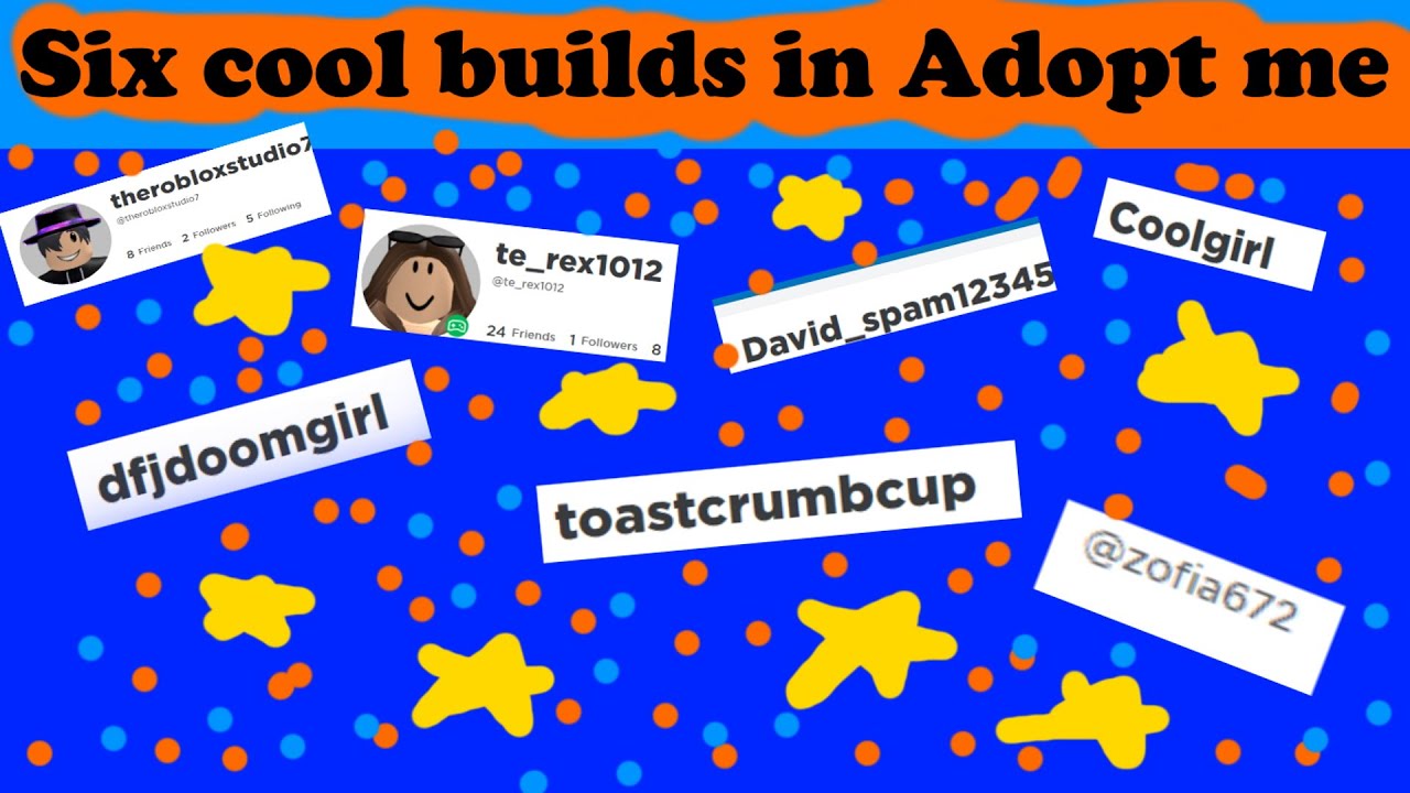 Showing different cool builds in Adopt Me. (Adopt Me house decorating ...