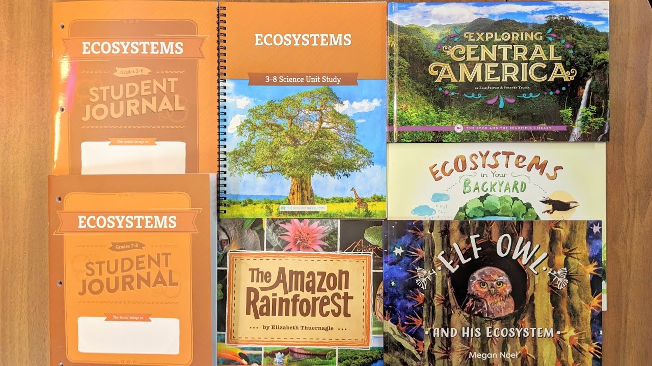 TGTB Ecosystems Science Unit Flip Through || The Good and The Beautiful ...