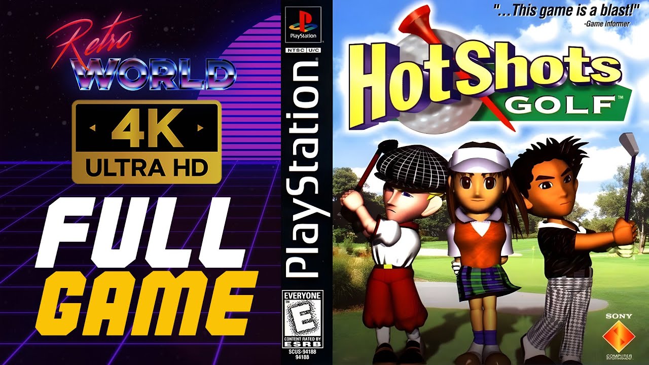 Hot Shots Golf (PS1) | 100% Longplay | No Commentary 4K - YouTube