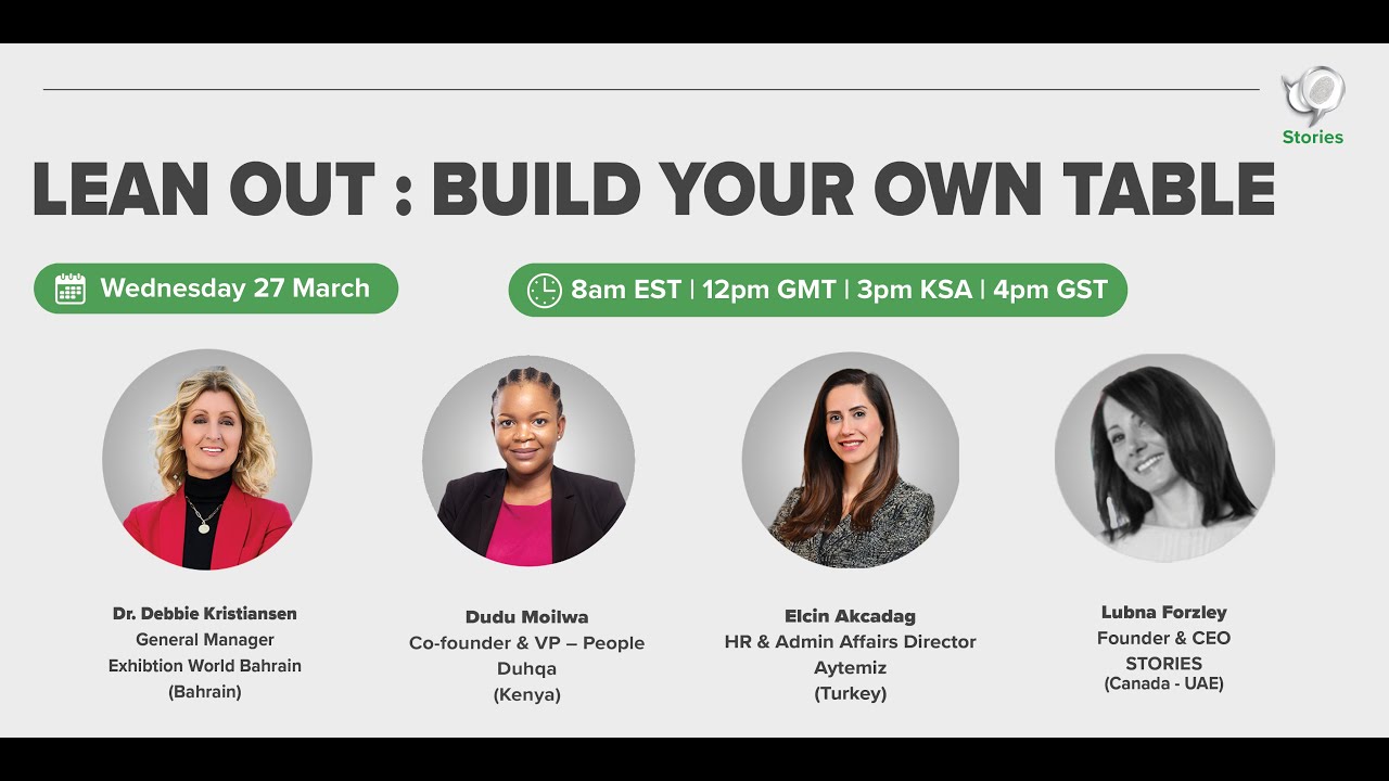 Lean Out: Build Your Own Table - Round 4 - Stories Global HR Leaders ...
