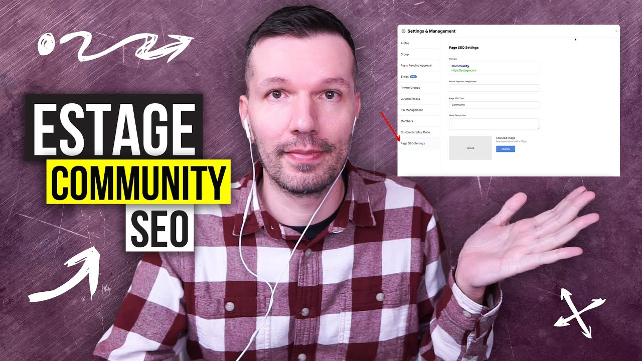 How to Change SEO Settings in Your Estage Community [ Hub Builder ...