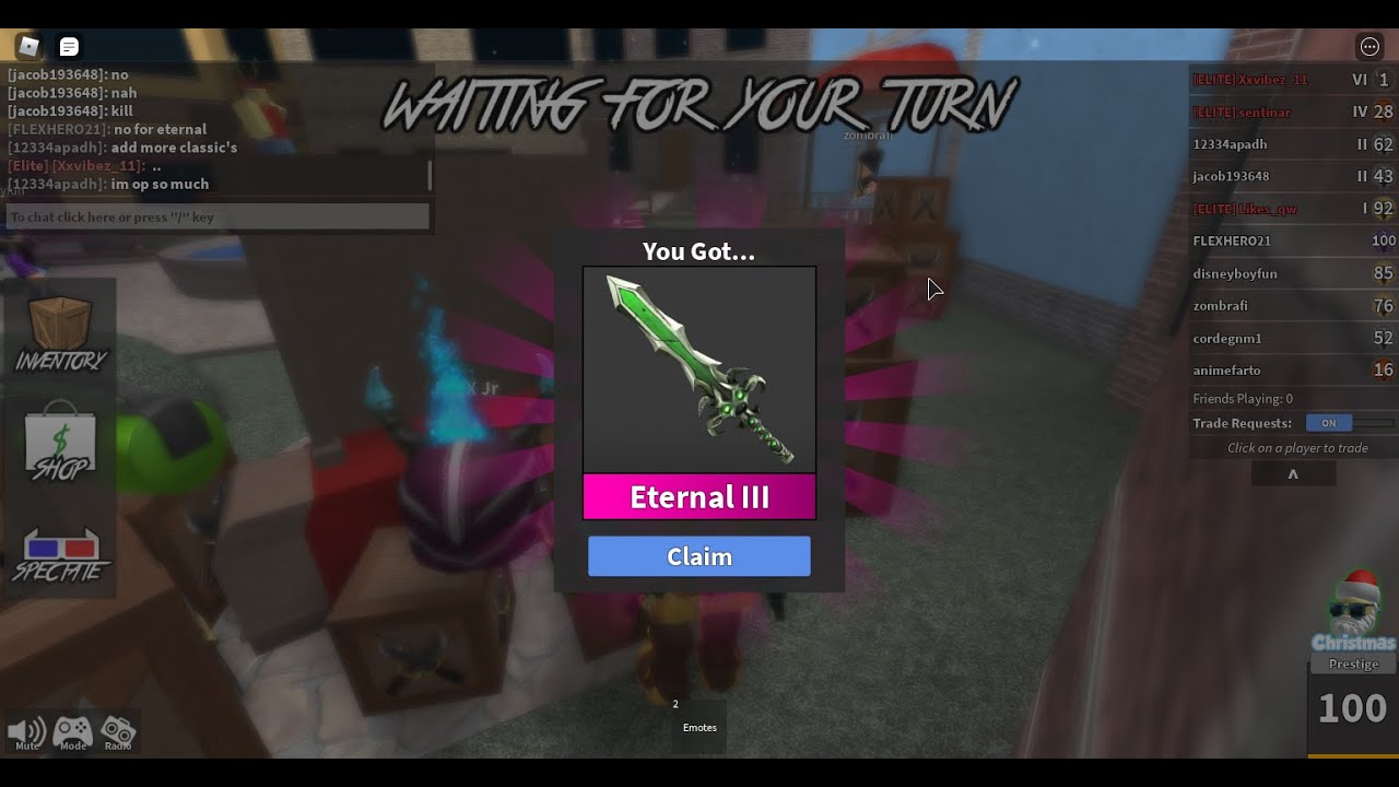 Trading American set for Eternal 3 in MM2. - YouTube