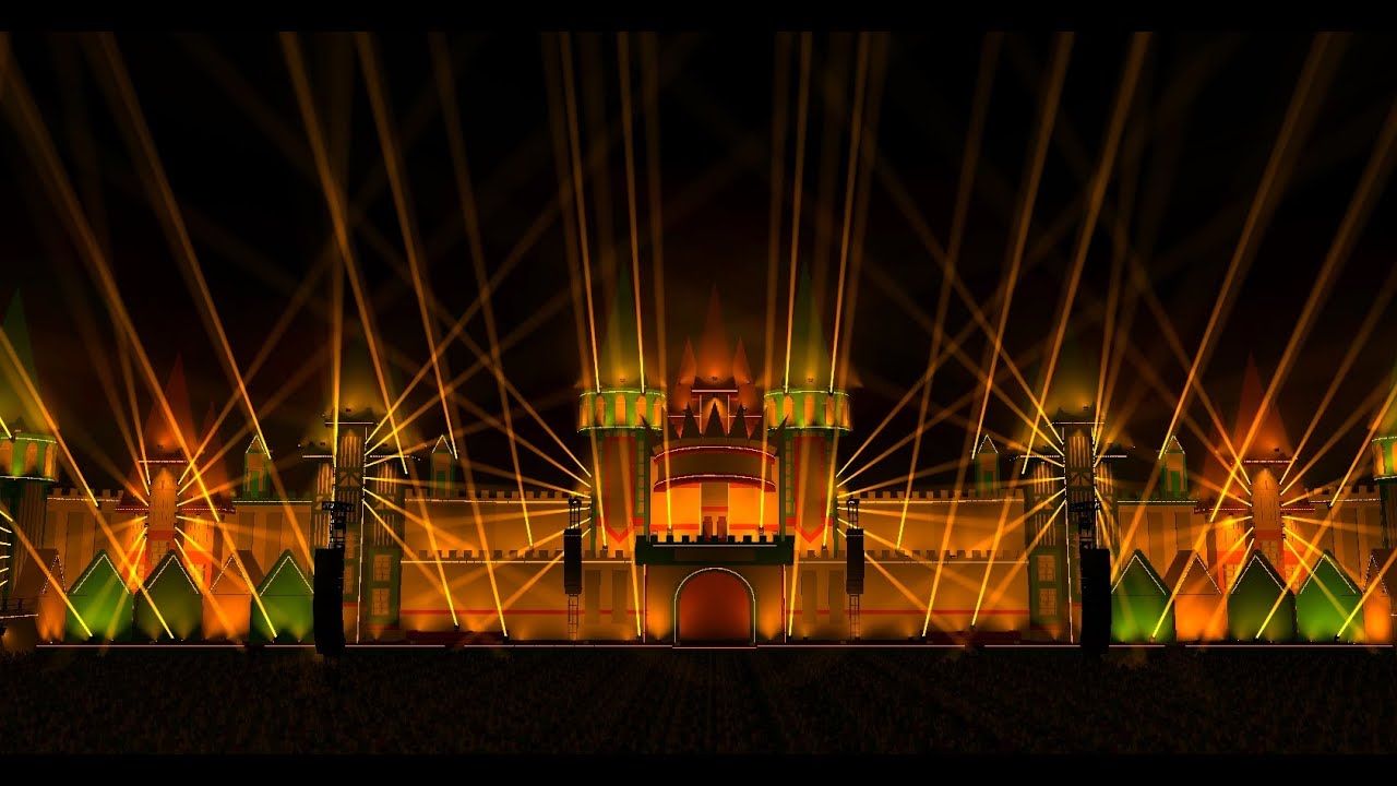 Intents Daylight Strikes Ma2 Timecode Lightshow - YouTube