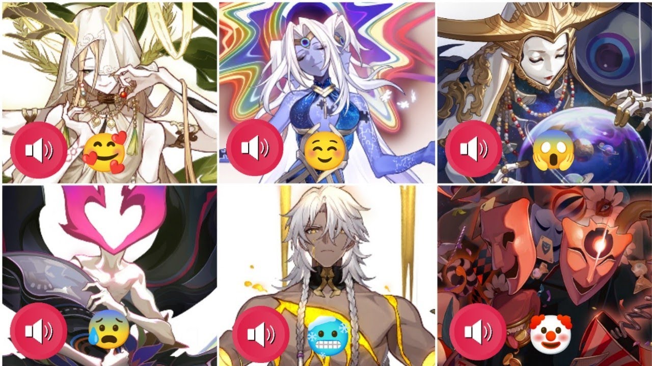 All Aeon voices (sound) in Simulated Universe (2.1) so far | [Honkai: Star Rail] - YouTube