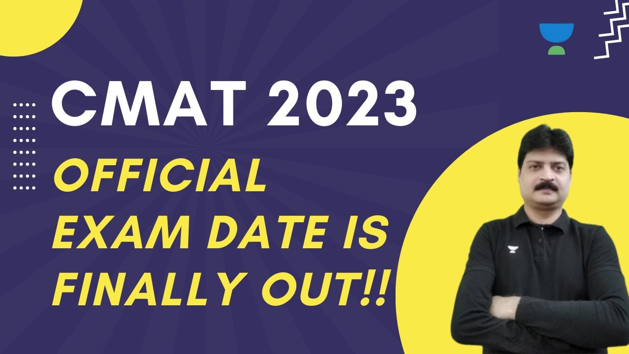 CMAT 2023 Official Exam Date is Finally Here! #cmat2023 #cmatexamdate ...