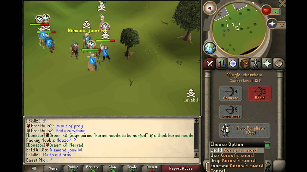 Runescape [Rsps] "Msb & Korasi K0" Beast Pker - Ancient Curses - All ...