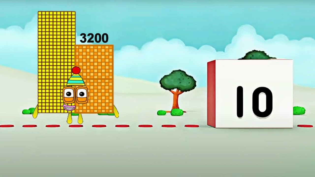 New Numberblocks The Rest of 3200s-3290s - YouTube