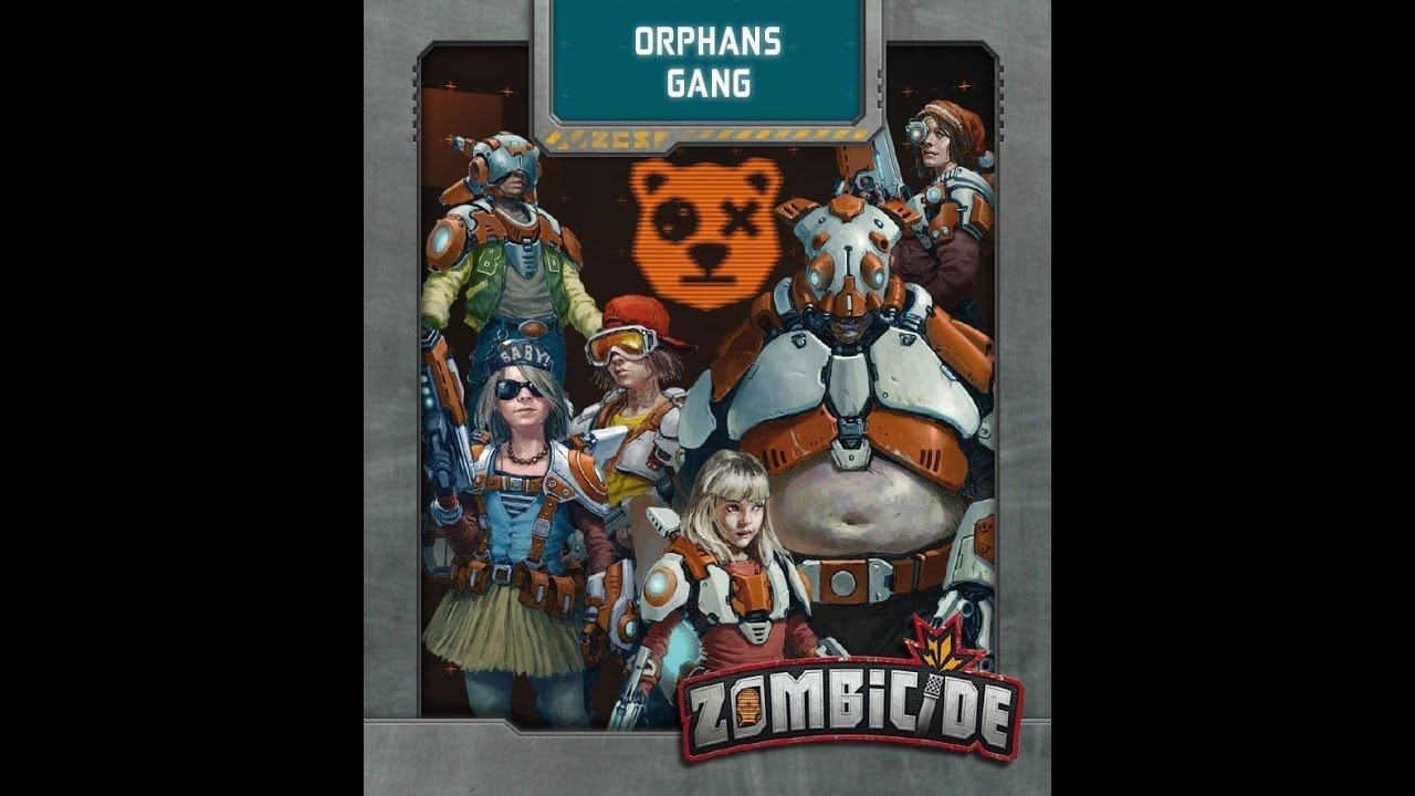 Zombicide Invader Orphans Gang Survivor Pack Unboxing - YouTube