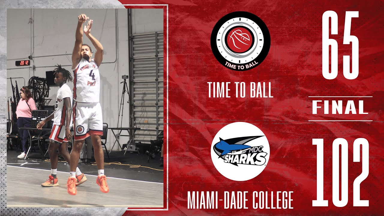 Time to Ball Prep at Miami Dade College - YouTube