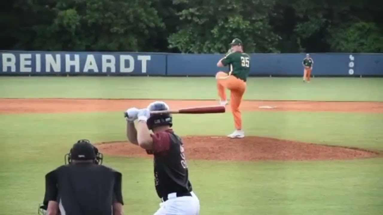 University of Arkansas-Pine Bluff, RHP Jacob Riordan - YouTube