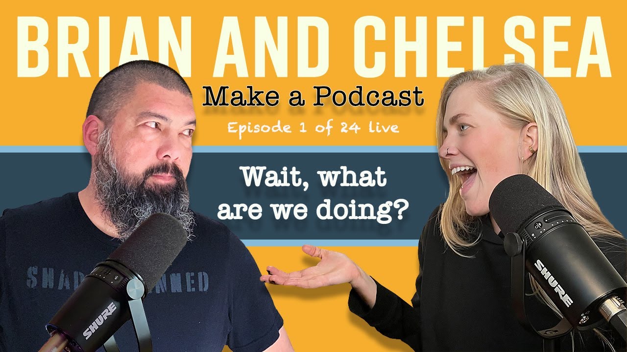 Tossing Salad Podcast Presents...Brian and Chelsea Make a Podcast - YouTube