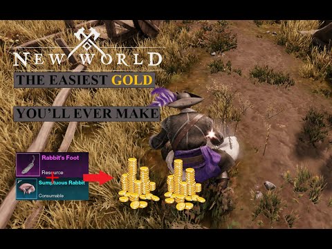 New World Money Making Guide - Farm Rabbits Right Now (1500G per hour ...