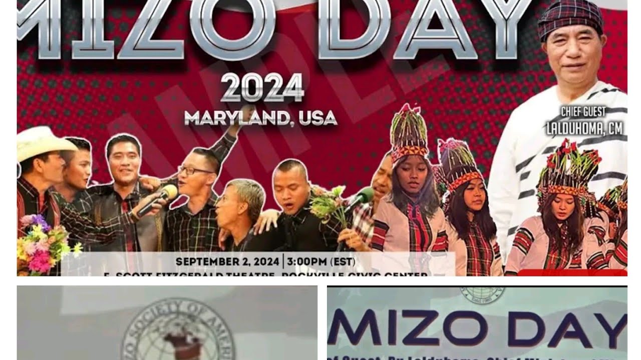 CM LALDUHAWMA, U.S.A MIZO DAY-A A THUSAWI NGAIHNAWM TAK. - YouTube