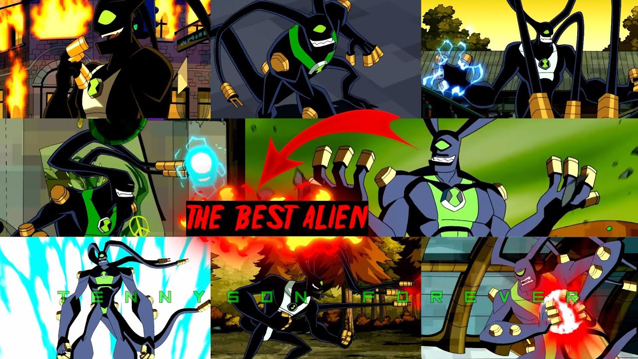 All feedback transformation throughout all Ben 10 series - YouTube