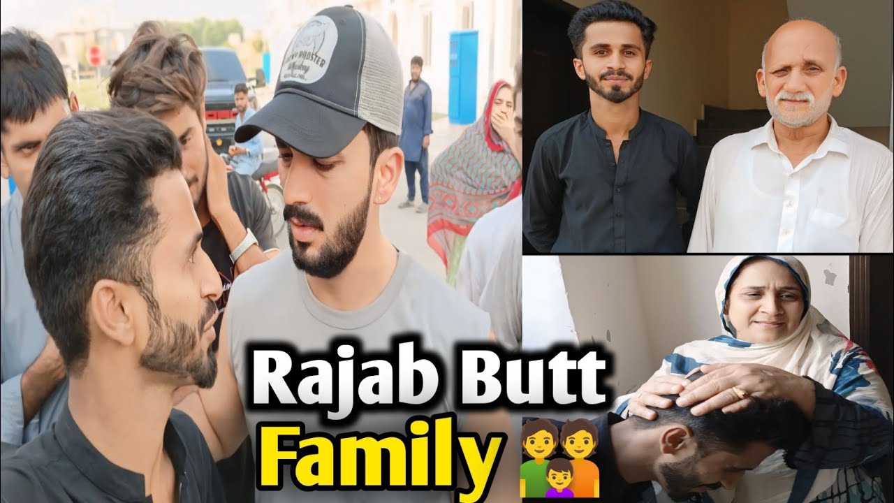 Rajab Butt & Rajabsfamily 👨‍👩‍👧 Mulakatb ho gai hai & Ghazal Jawad# ...